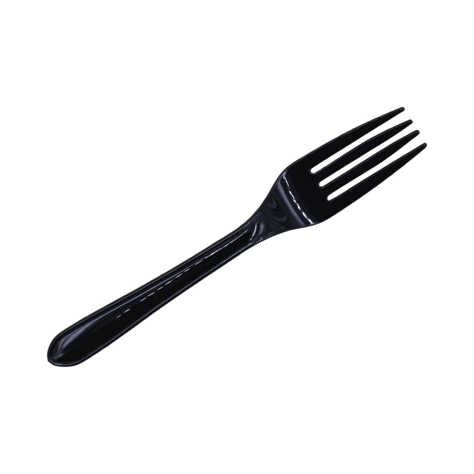 Black Heavy Duty Plastic Fork – Sunrise Packaging